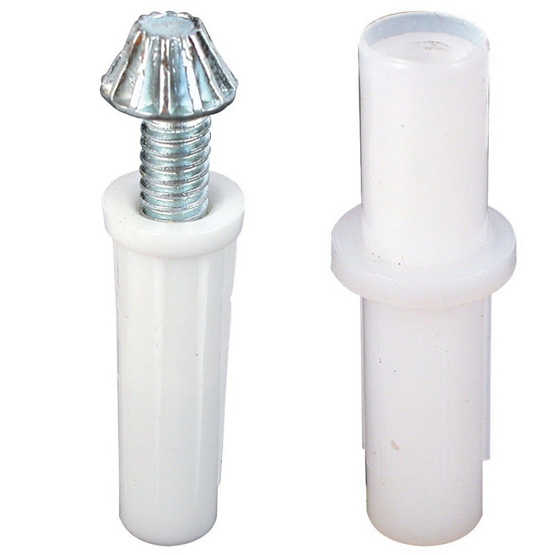 Prime-Line N 7269 Adjustable Bi-Fold Top and Bottom Pivot Set, Plastic ...