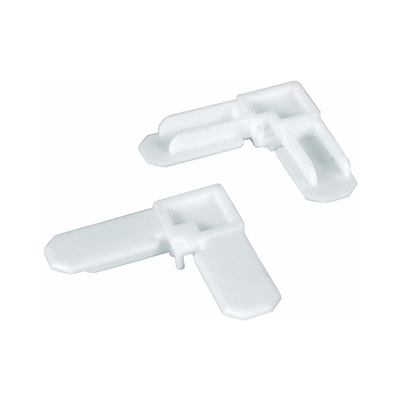 Make-2-Fit PL 7726 Square Cut Screen Frame Corner, Plastic, White, For ...