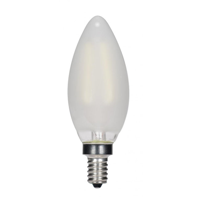Satco - 3.5 Watt B11 LED; Frosted; Candelabra base; 2700K; 350 Lumens; – Shell Lumber and Hardware