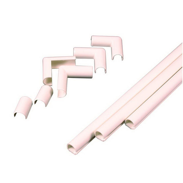 Wiremold CordMate C100 Cord Channel Kit, Plastic, Ivory – Shell Lumber ...