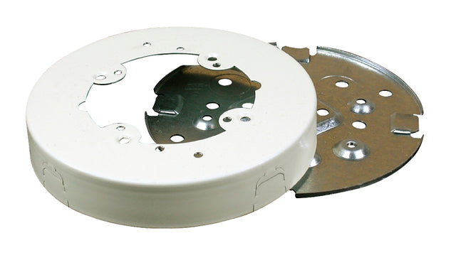 Wiremold V5738A Fixture Box, 5-1/2 in W, 1 in D, 1 -Gang, 1 -Knockout ...