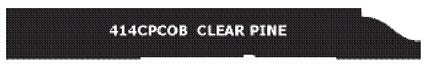 4-1/4 In. Clamshell Base Clear Pine – Shell Lumber and Hardware