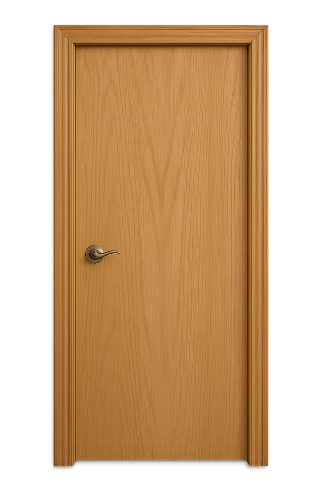 36 in. x 80 in. Solid Interior Door Birch – Shell Lumber and Hardware