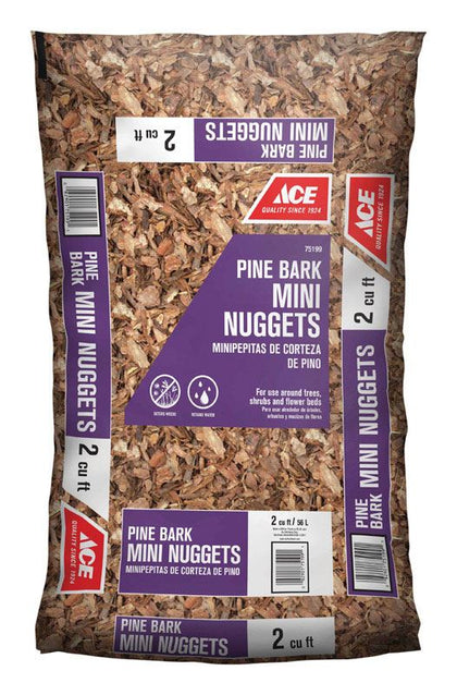 Oldcastle Mini Pine Bark Nuggets 2 cu. ft. – Shell Lumber and Hardware